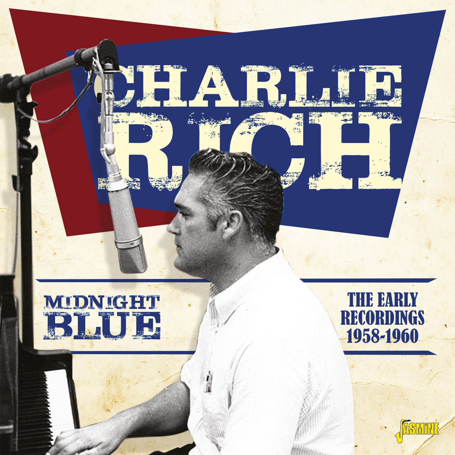 Charlie RICH - Midnight Blue – The Early Recordings 1958-1960 - Jasmine ...