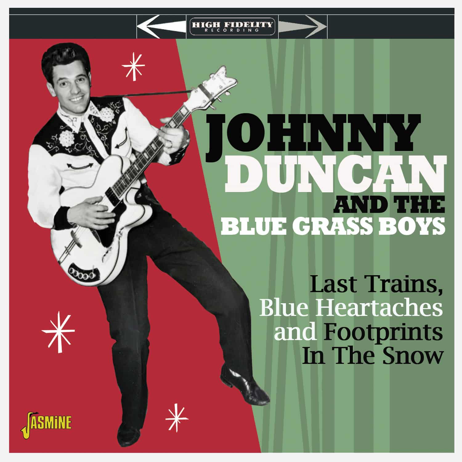 Johnny DUNCAN & The Blue Grass Boys - Last Trains, Blue Heartaches & Footprints In The Snow ...