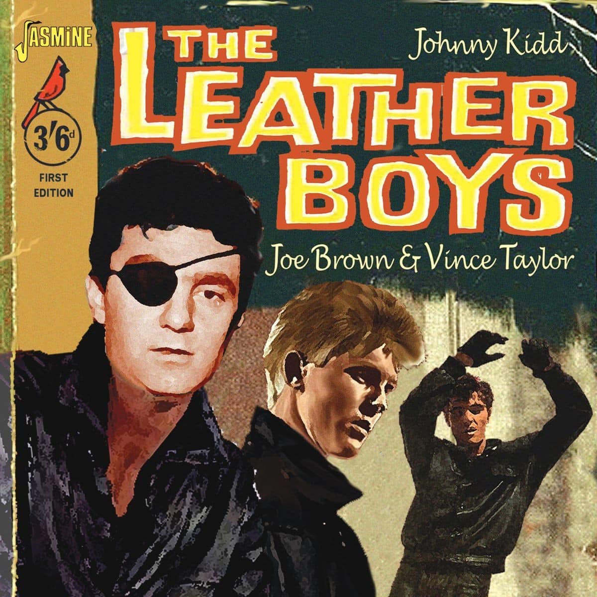Johnny KIDD, Vince Taylor & Joe Brown - The Leather Boys - Jasmine Records